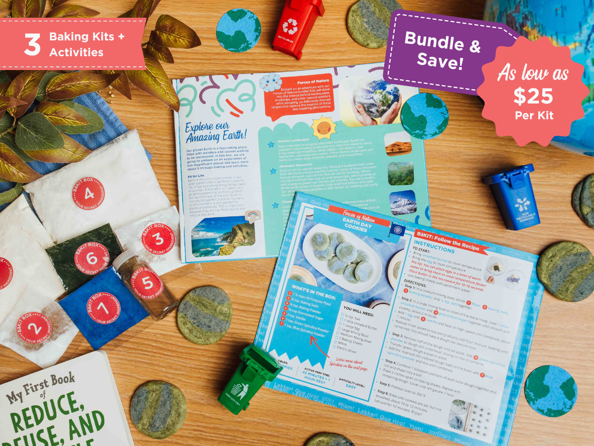 STEM Baking Activity 3 Kit Bundle | Engage Kids in Science & Baking ...