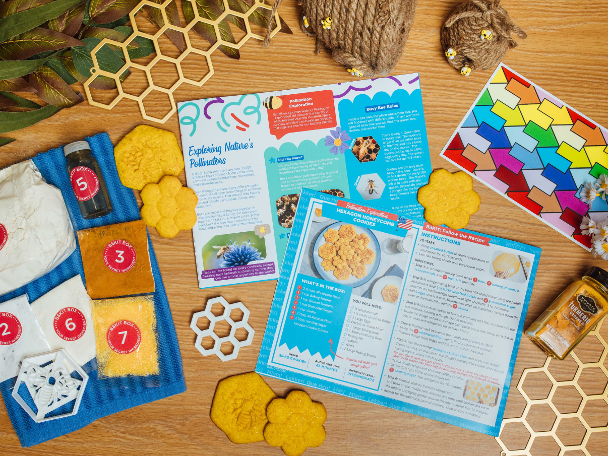 Hexagon Honeycomb Cookies Activity Kit – BāKIT Box